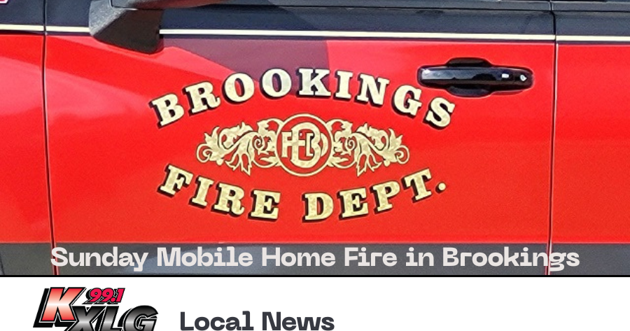 Sunday Mobile Home Fire in Brookings | Local News | mykxlg.com