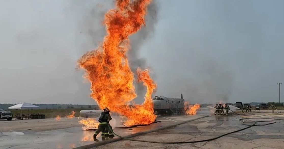 Watertown Fire Rescue Holds Airport Training Exercise | Local News ...