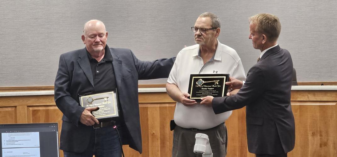 Good News: Watertown Mayor Holien Presents Outgoing Council Members ...