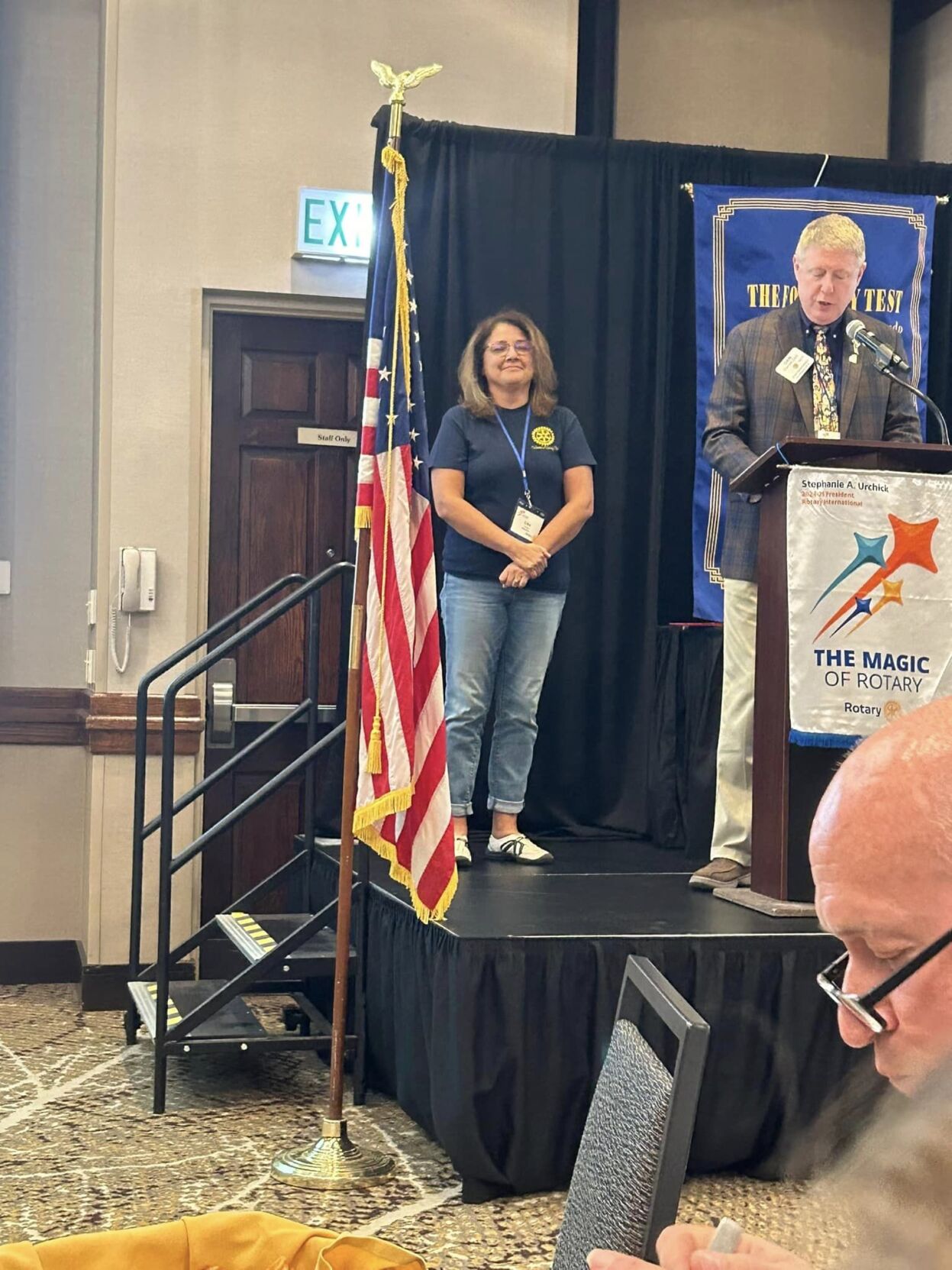 Lisa Carrico Honored with Rotarian of Distinction Award at District ...