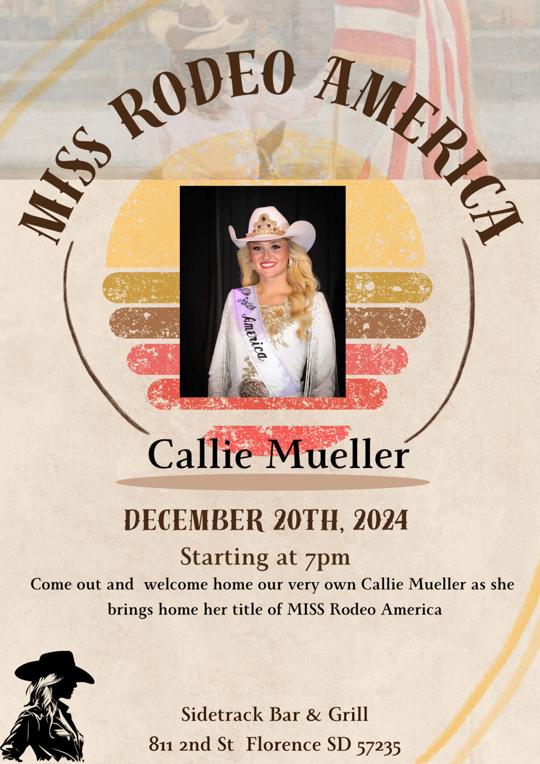 Good News: Interview with Florence’s Callie Mueller Crowned Miss Rodeo ...