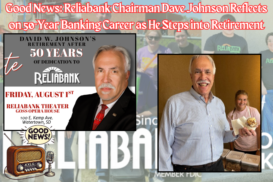 Good News: Reliabank Chairman Dave Johnson Reflects on 50-Year Banking ...