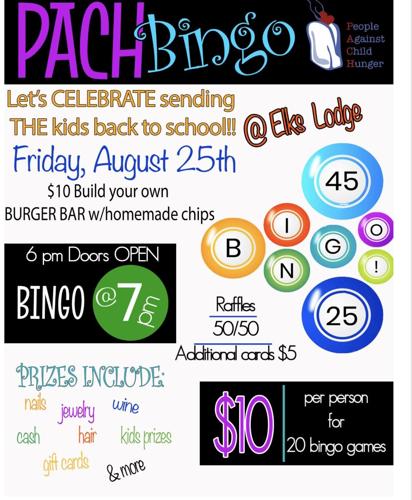 Good News - Watertown PACH Back to School food drive and Bingo night ...