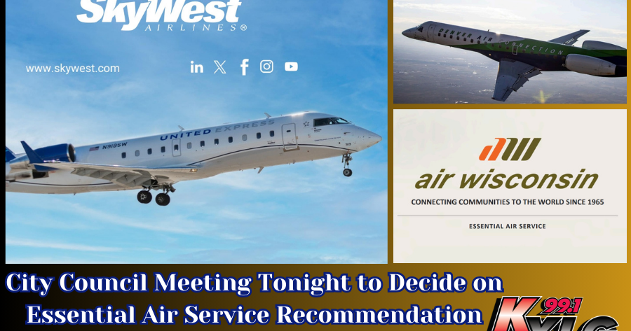 City Council Meeting Tonight to Decide on Essential Air Service ...