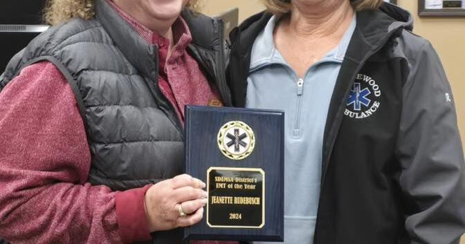 Castlewood EMT Jeanette Rudebusch Named District I EMT of the Year ...