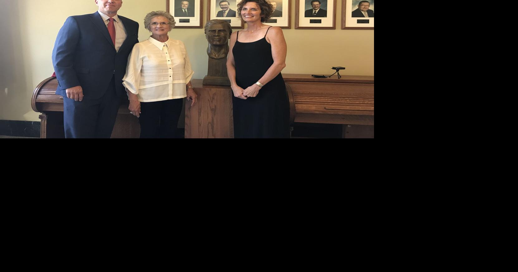 Bronze Bust Of Former Governor George S. Mickelson Unveiled | Local ...