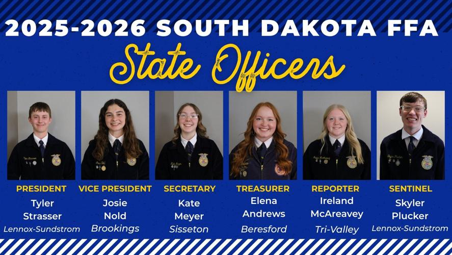 Sisseton Student Elected to South Dakota FFA State Officer Team | Local ...