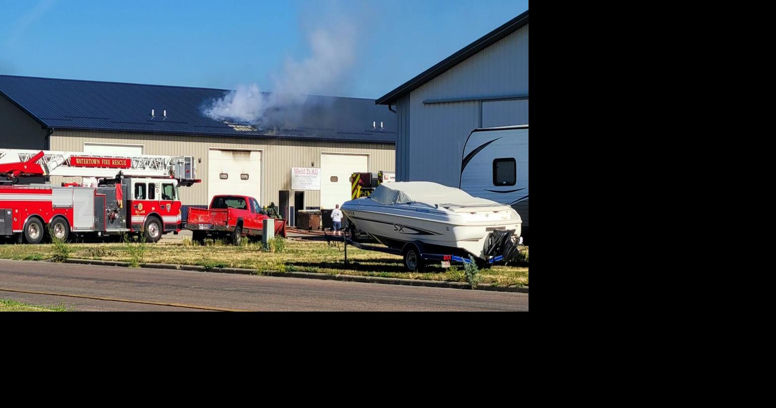 Watertown Fire Rescue Responds to Fire in Contractors Shop - Exclusive ...