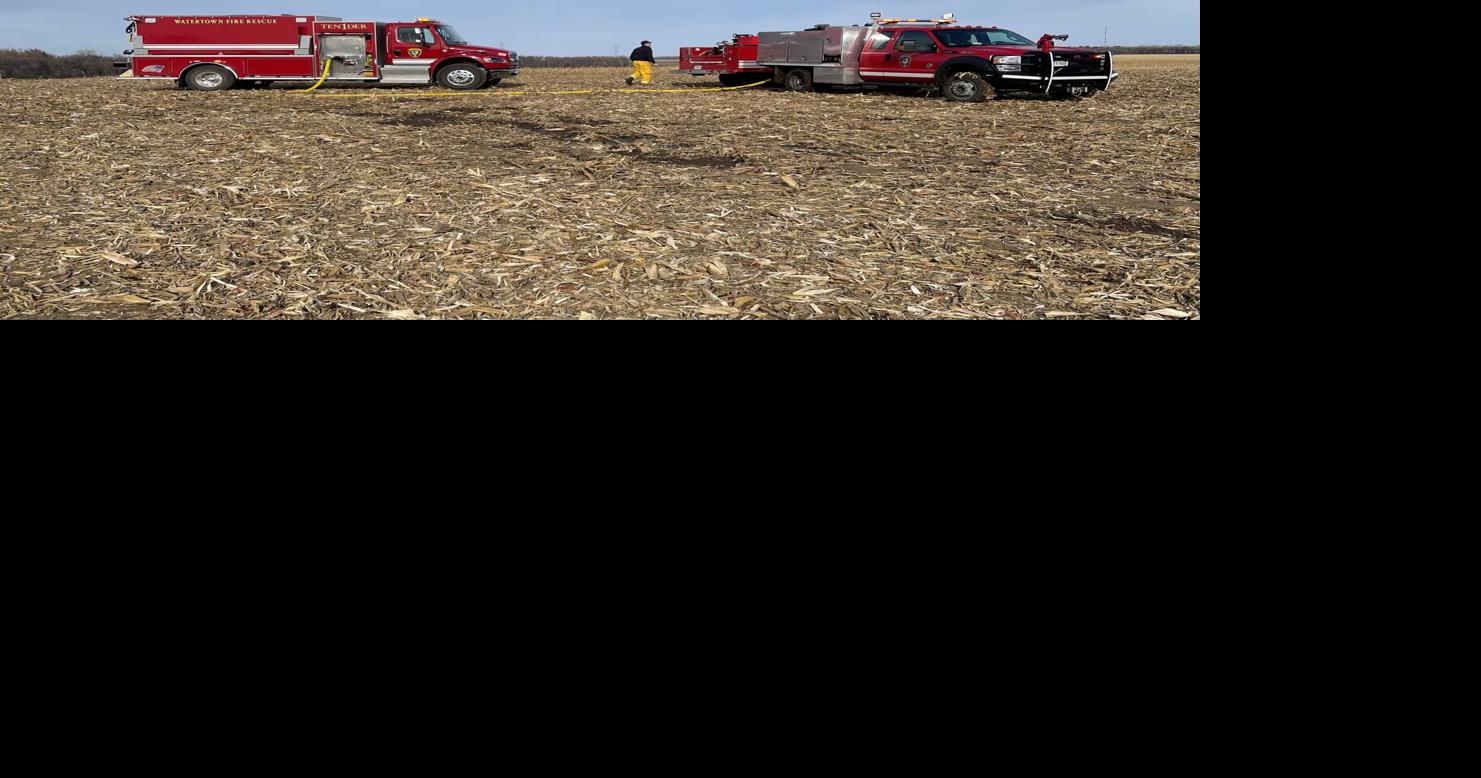 Watertown Fire Rescue respond to cornstalk fire South of Watertown ...