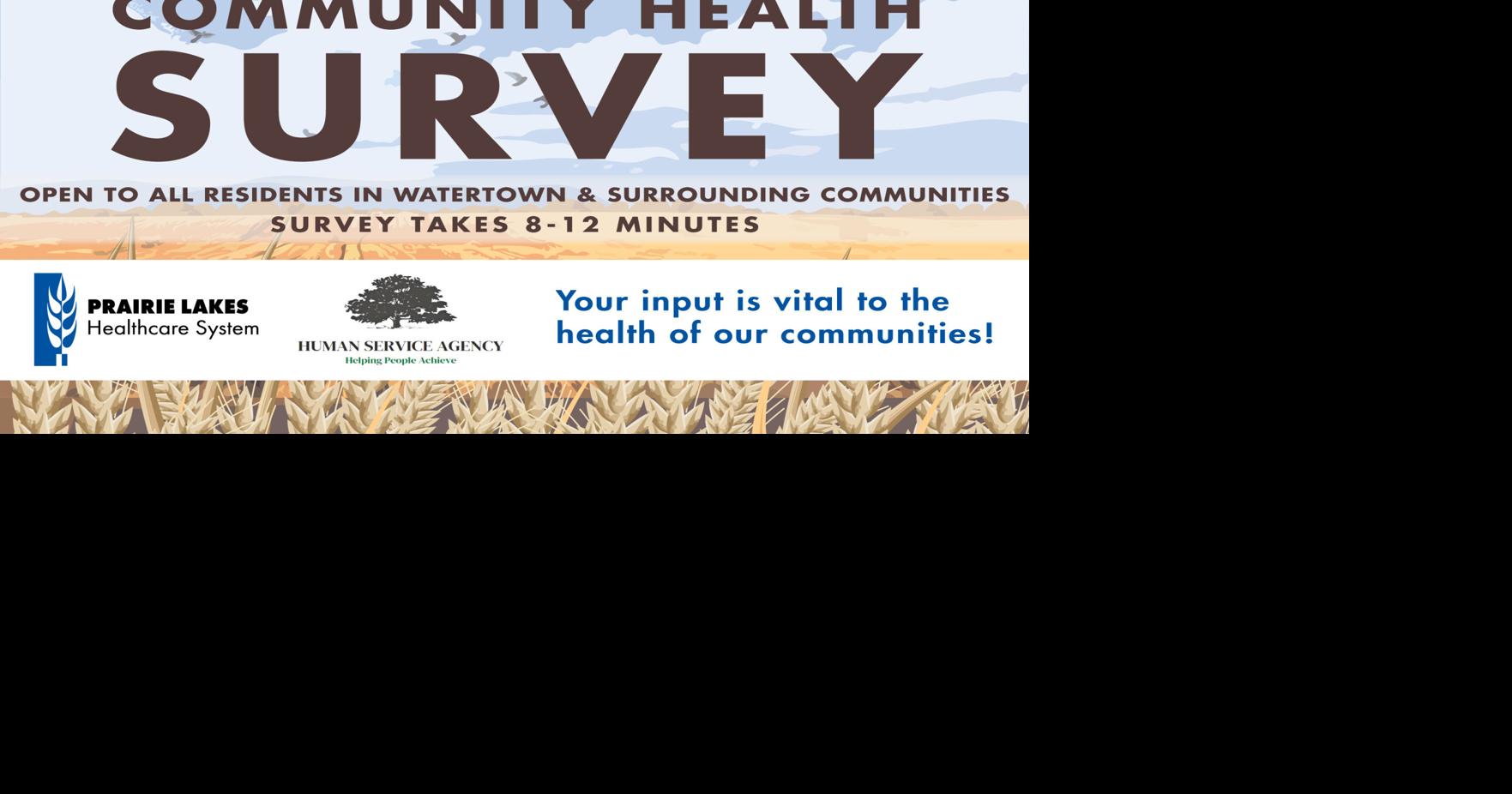 Community Health Survey Launched in Watertown by Prairie Lakes & Human ...