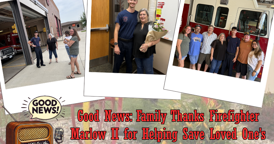 Good News: Family Thanks Firefighter Marlow II for Helping Save Loved ...