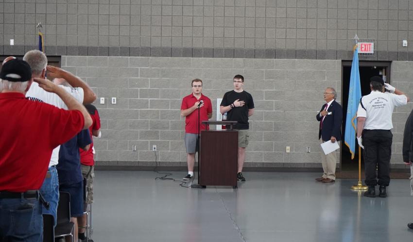 Dept. of Veteran Affairs Bridge Dedication Ceremony for Local Sgt ...