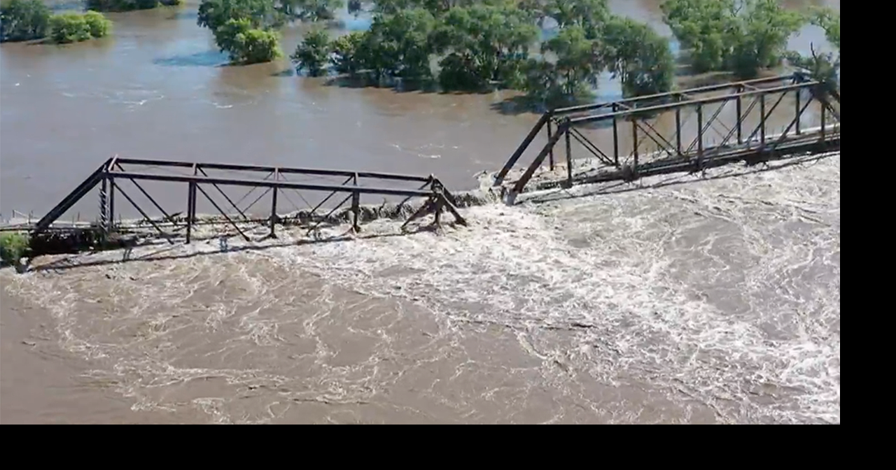 Midwest Flooding Causes Bridge Collapse, Disrupts BNSF Traffic | State ...