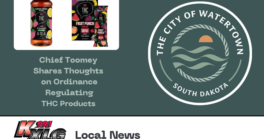 Chief Toomey Shares His Thoughts on Ordinance Regulating THC Products ...