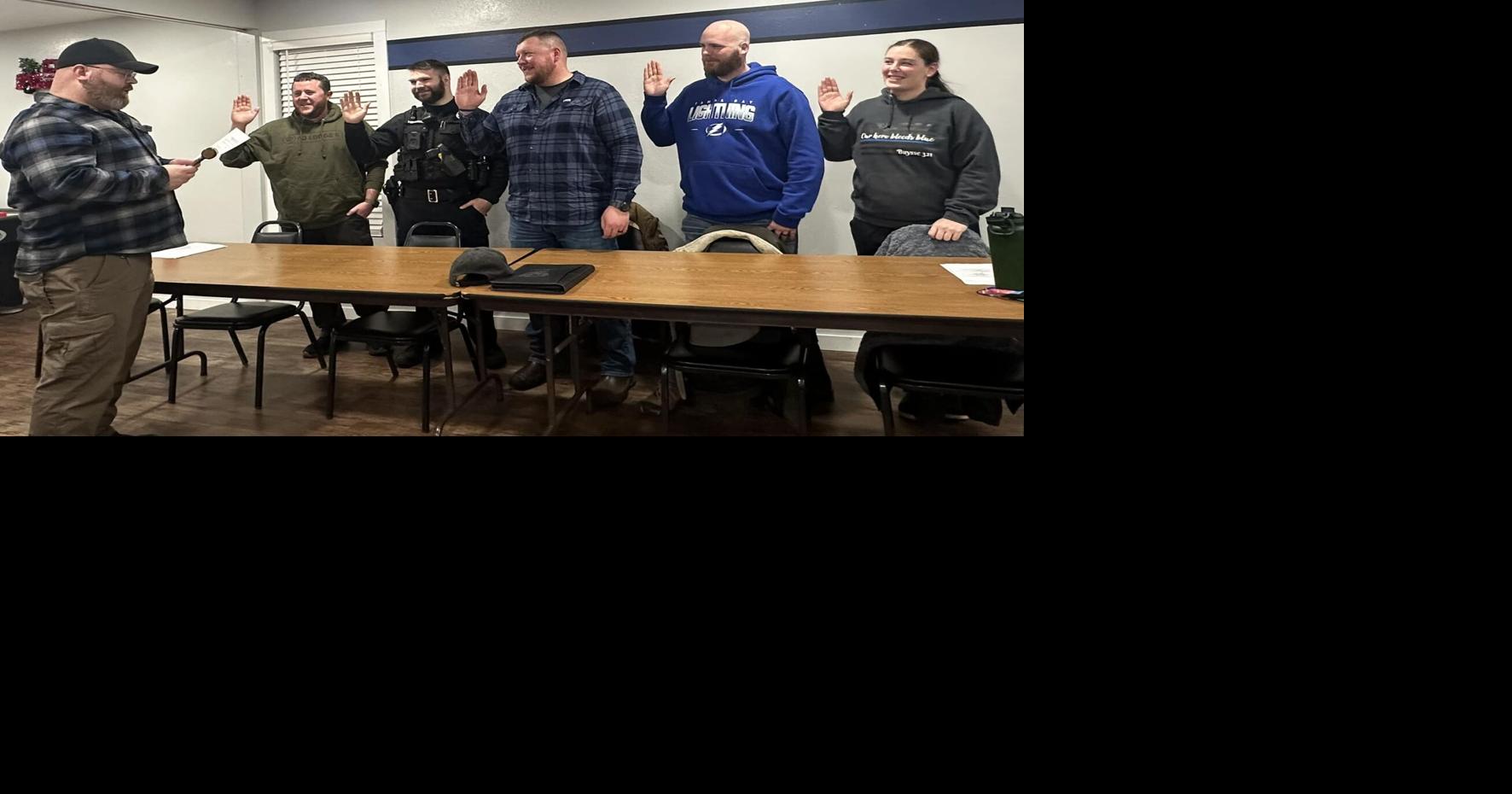 New Officer Board Sworn in at FOP Lodge #6 Monthly Meeting | Local News ...
