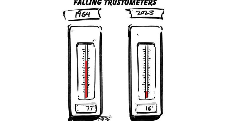 Gordon Bess writes on the decline of governmental trust | Columns ...