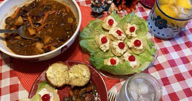 Yummy for Kansas Roundup BBQ Beef Stew, Winter Pear Salad | Recipes ...