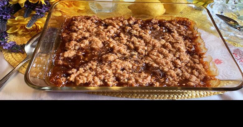 My Leader Yummy Easy Fruit 'N' Pudding Crisp | Recipes | myleaderpaper.com