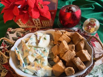 Yummy for Butterscotch-Nut Fudge, Christmas Bark Candy | Recipes ...