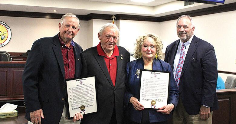 Tuggles receive proclamations for years of service to county | Local ...