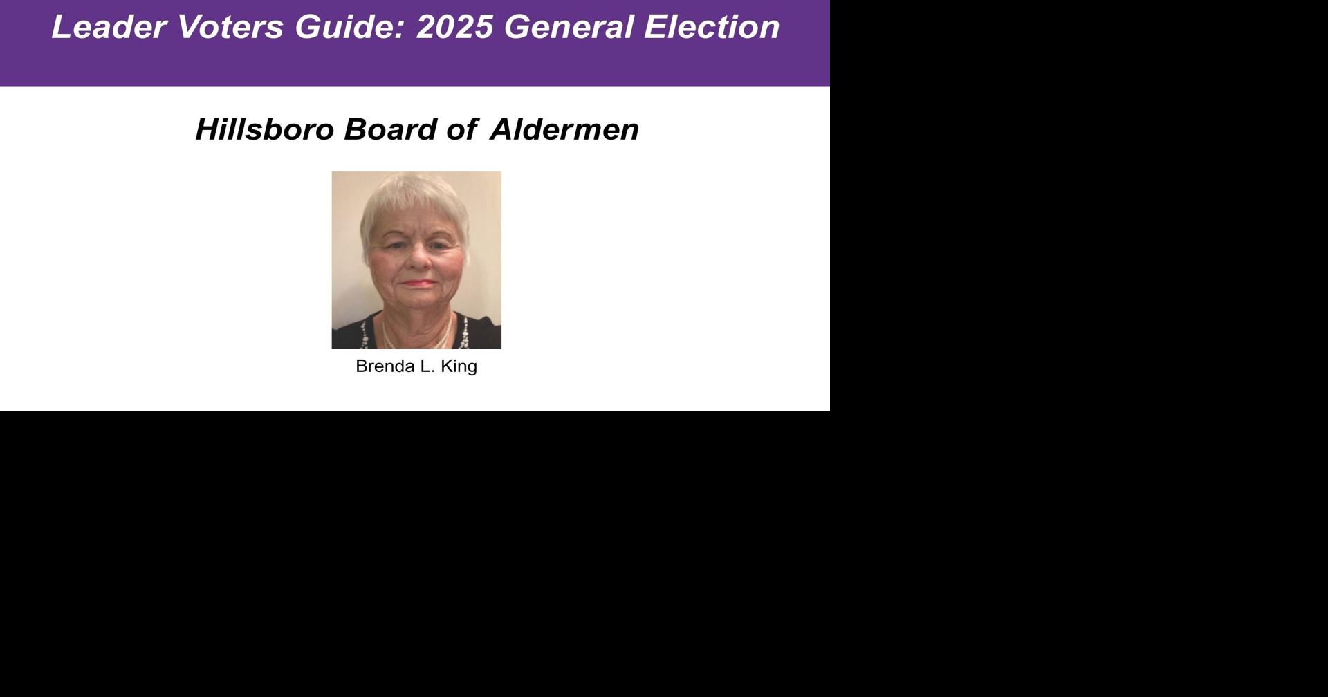 Two run for Hillsboro alderman seat | Elections | myleaderpaper.com