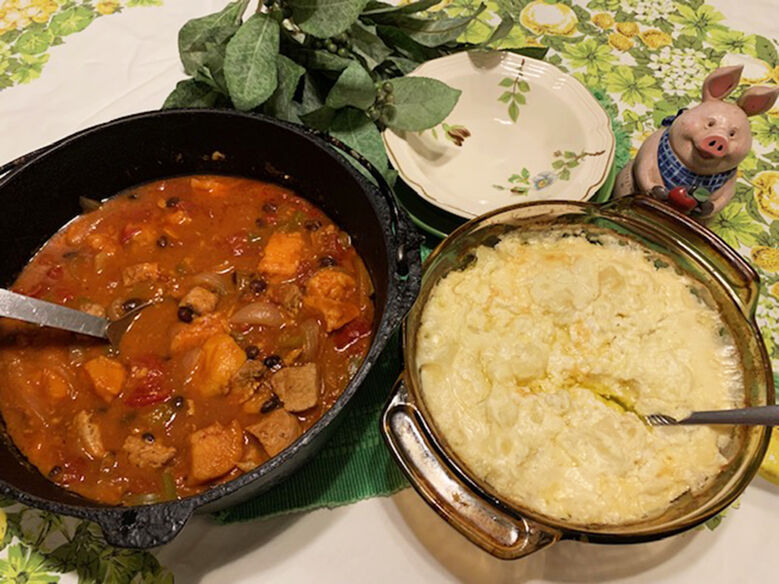 Caribbean Stew, French Onion Dip Potatoes | Recipes | myleaderpaper.com
