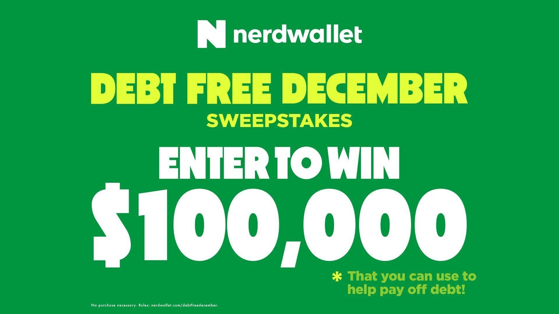 California Man Wins $100,000 in NerdWallet’s Debt-Free December ...