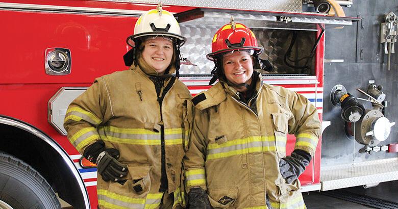 Leader reporters get a taste of firefighting training | Local News ...