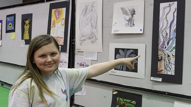 Ted Howell photos – Mastodon Fair exhibit at Jefferson College on March ...