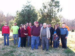 Good news: Meert Tree Farm donates holiday trees to local cities ...