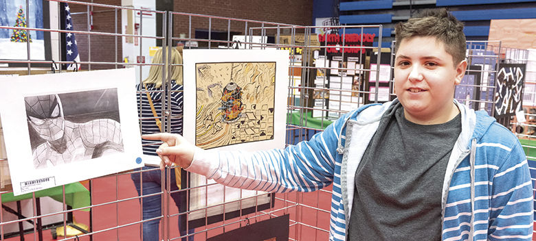 Ted Howell photos – Mastodon Fair exhibit at Jefferson College on March ...