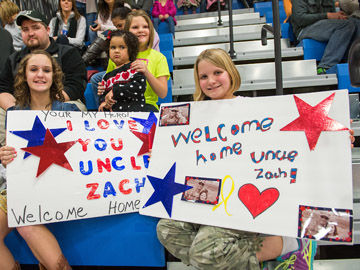 Missouri National Guard 220th Engineer Company Welcome-Home Celebration ...