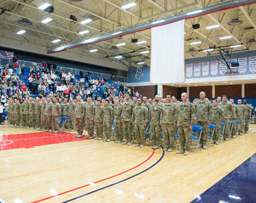 Missouri National Guard 220th Engineer Company Welcome-Home Celebration ...