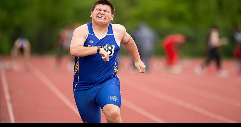 Ron Rigdon photos – Suburban Conference Red pool track and field ...