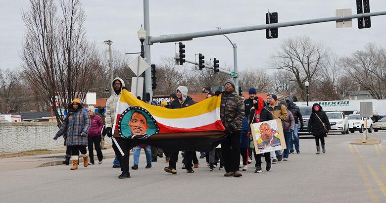 Dozens take part in annual MLK Jr. march, presentation | Local News ...