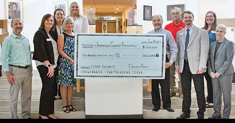 Jefferson College Foundation gets donation from Ault family | Local ...