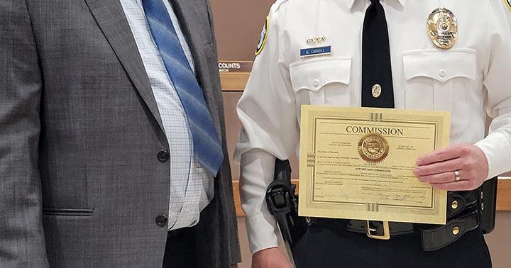 Carroll takes over as chief of Arnold Police Department | Local News ...
