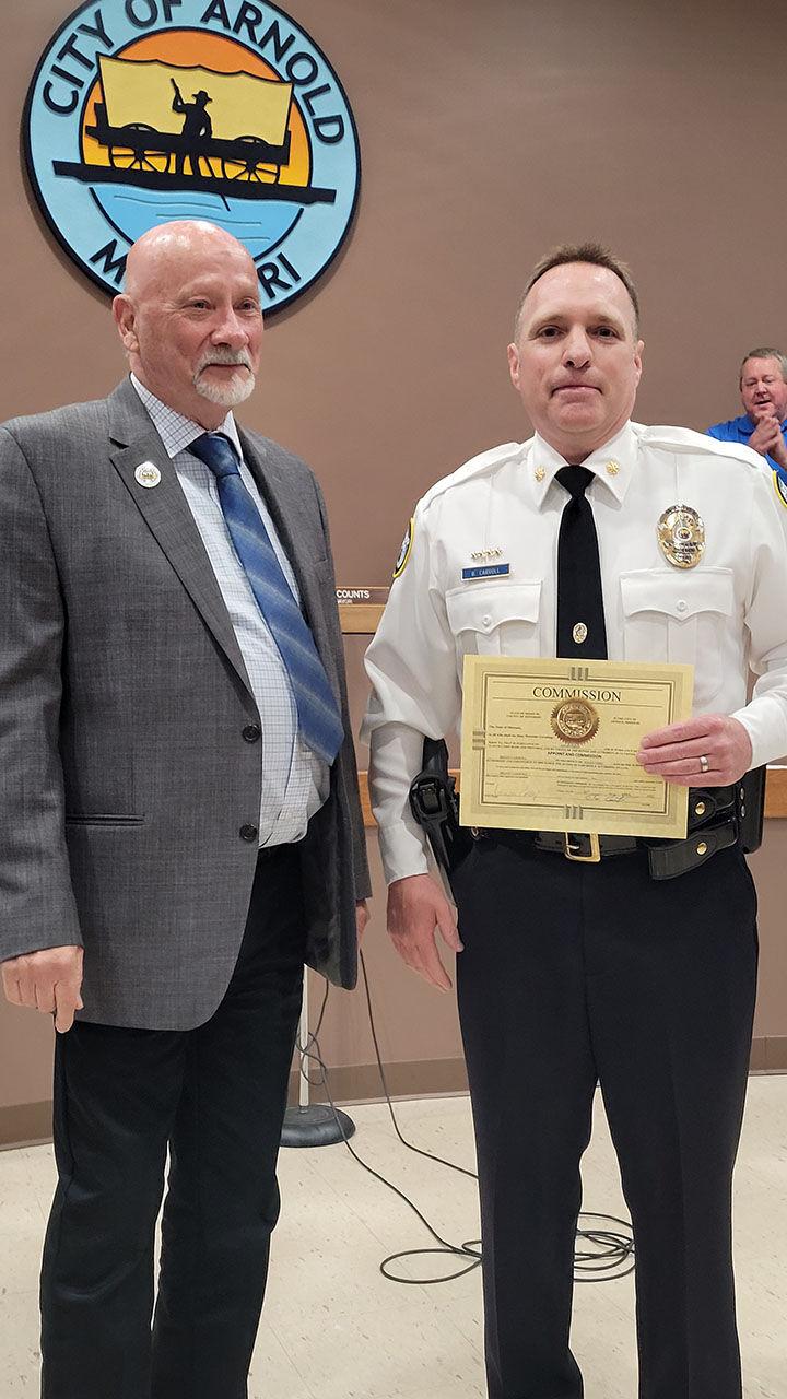 Carroll takes over as chief of Arnold Police Department | Local News ...