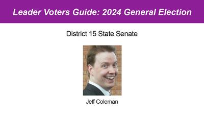 Three in race for District 15 state senate | Elections | myleaderpaper.com