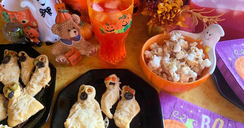 My Leader Yummy – Popcorn Crunch, Cheesy Crescent Ghosts | Recipes ...
