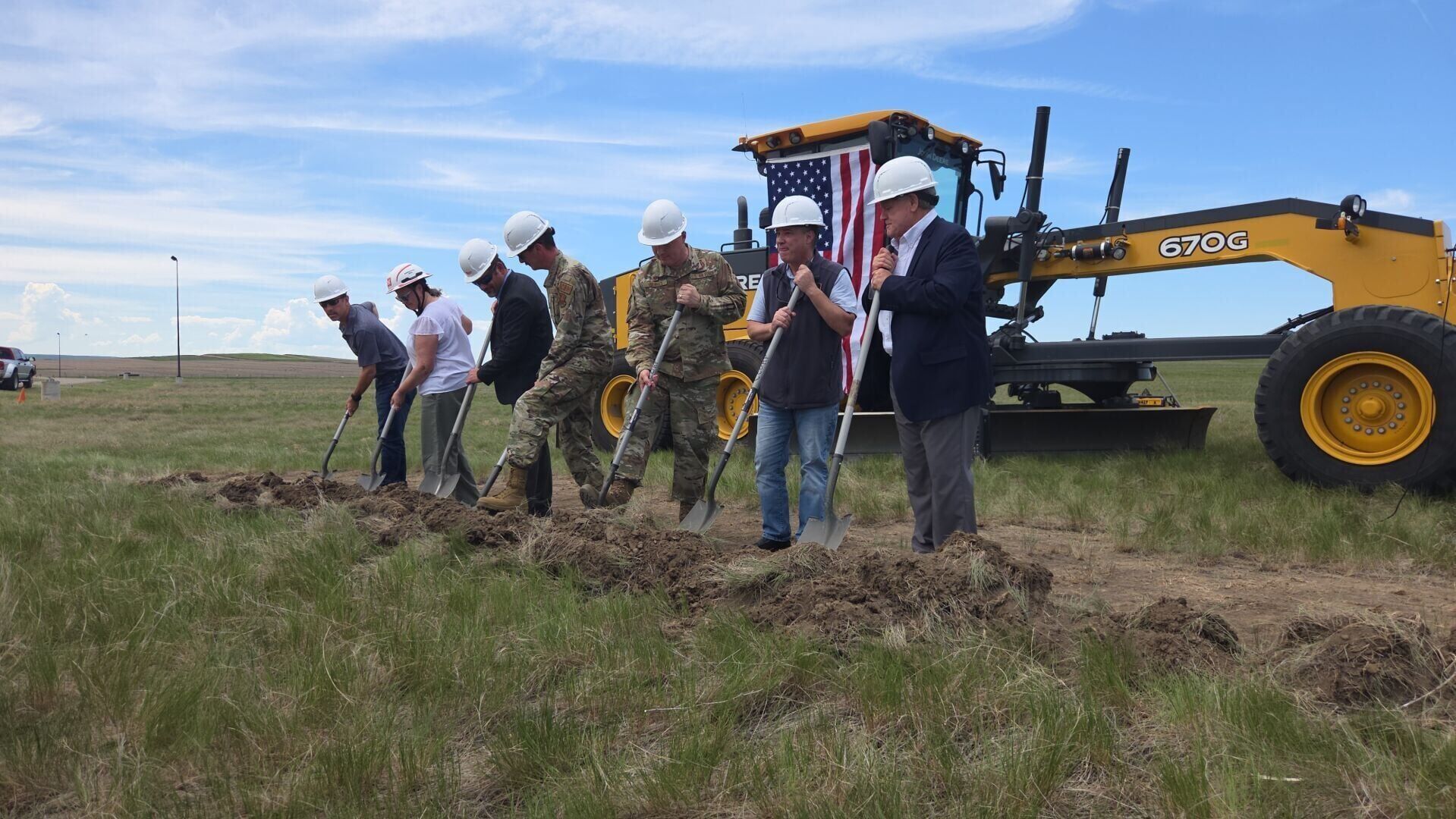 New south gate marks start of Sentinel work at Malmstrom | National ...