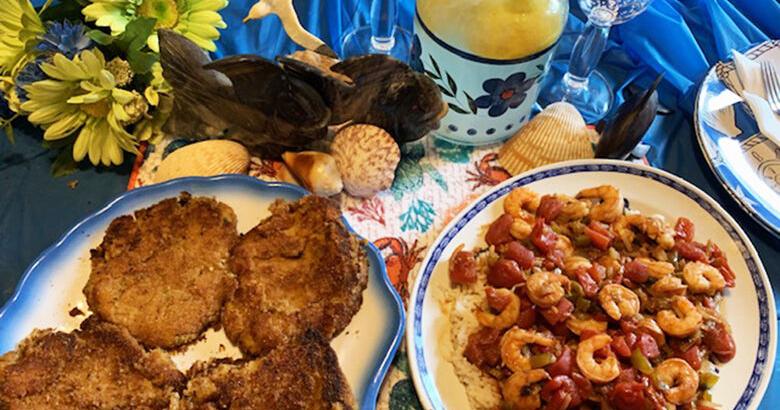 Skillet Shrimp Creole, Mediterranean-Style Crab Cakes | Recipes ...