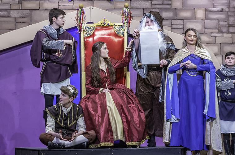 Ted Howell photos – De Soto High rehearsal for “Once Upon a Mattress ...