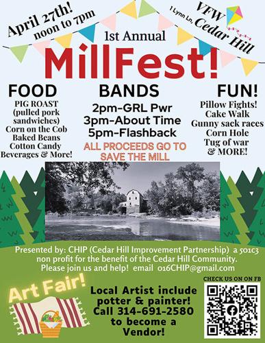 Cedar Hill Mill celebration set for April 27 | Local Events ...