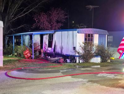 Fire destroys mobile home in De Soto | Police Fire | myleaderpaper.com