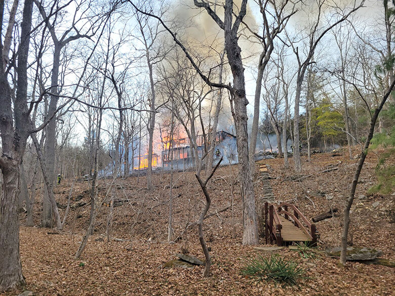 House fire north of Eureka shuts down Hwy. 109 for hours | Police Fire ...