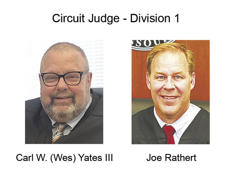 CIRCUIT JUDGE, DIV. 1: Yates, Rathert square off again for judgeship ...