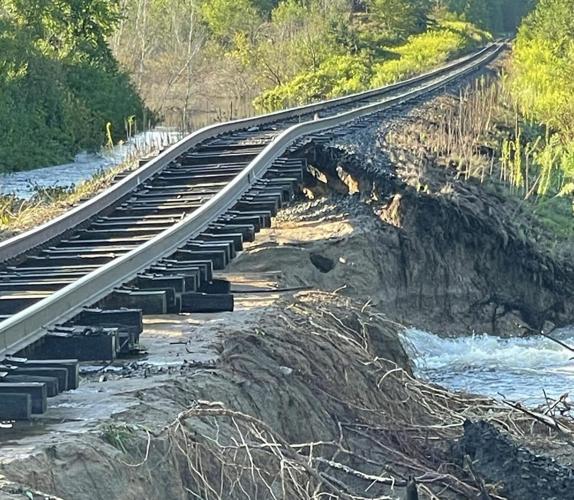 Debby washes away sections of CSX train tracks | Top Stories ...