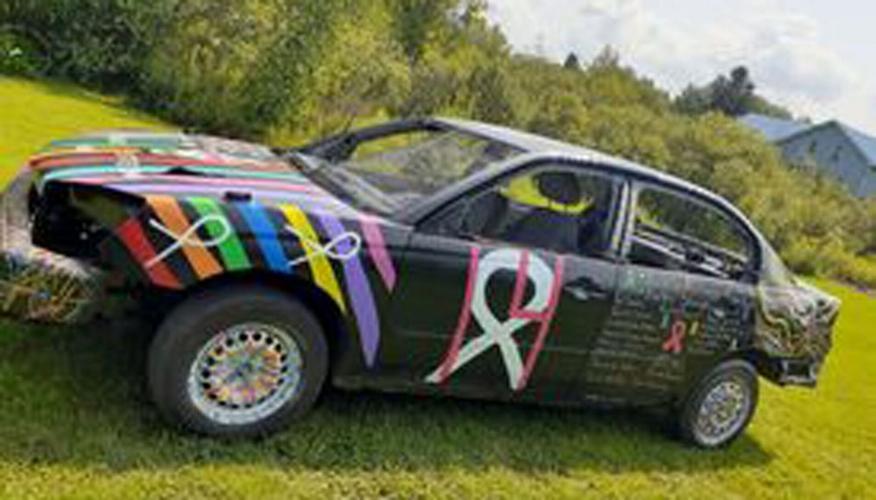 Smashing Cancer Car takes 1st place in Demolition Derby | Lifestyles ...