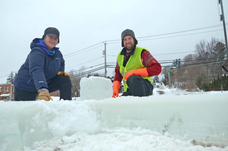 Builders get early start on Ice Palace construction | News ...